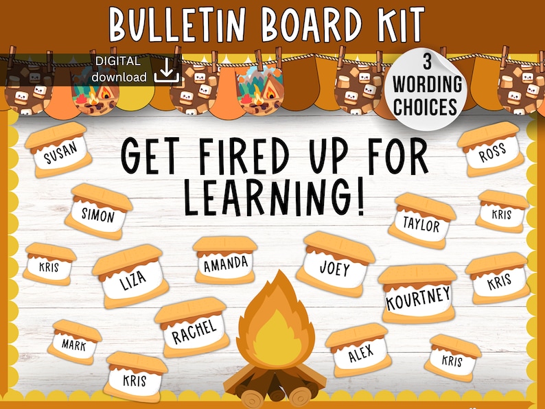 Back to School Bulletin Board | Welcome Back Bulletin Board | New Year ...