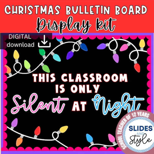 Classroom Door Decorations for Christmas - Etsy