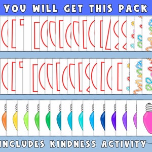 Christmas Classroom Decor Printable | Kindness Bulletin Board Decor ...