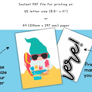 Summer Gnome Bulletin Board | Beach Bulletin Board | Seaside Bulletin ...