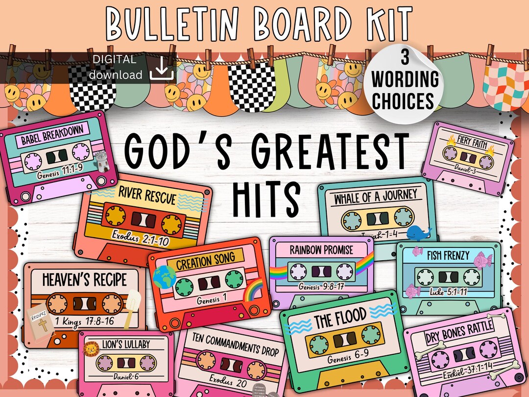 Jesus Back to School Bulletin Board | Faith Bulletin | Jesus New Year ...