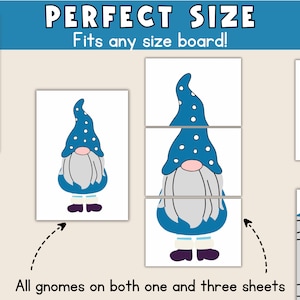 New Year Bulletin Board | January Classroom Decor | Gnome Bulletin ...