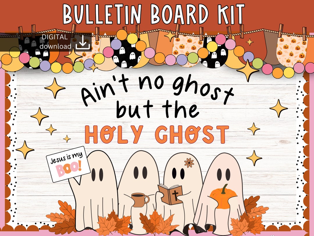 Holy Ghost Bulletin Board | Hocus Pocus Jesus is Our Focus | Halloween ...