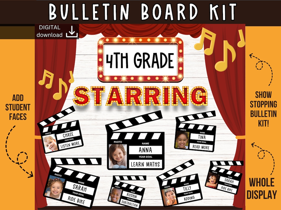 Welcome Back Bulletin Board | Theatre Bulletin Board | Show Stopper ...