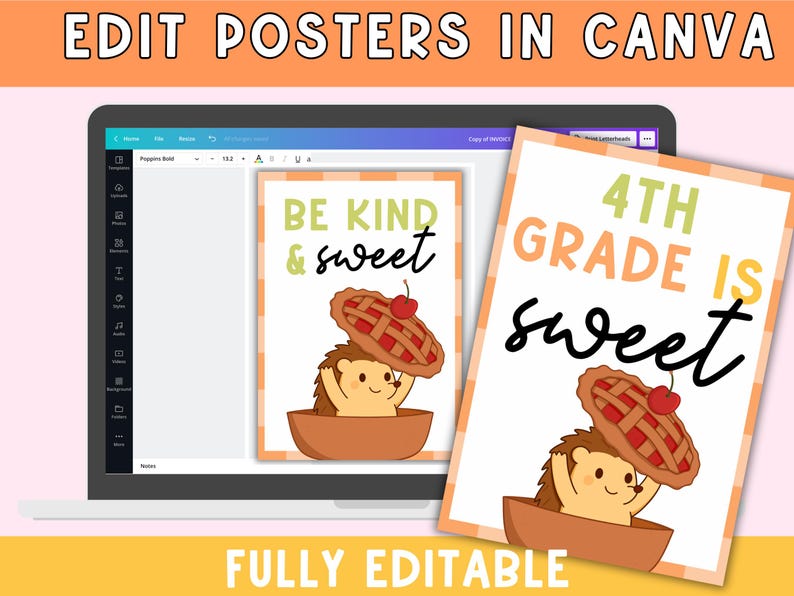 Fall Classroom Posters: Woodland Animals, Motivational Quotes (digital ...