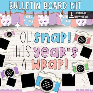 End of Year Bulletin Board | Memories Bulletin Board | Photos Bulletin ...