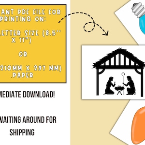 Nativity Bulletin Board | Christian Classroom Decor | Bible Verse ...