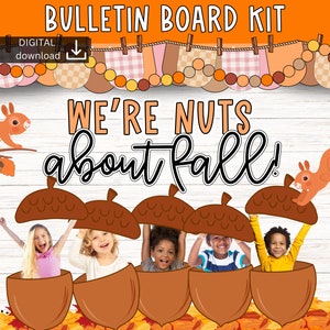 Fall Bulletin Board | Autumn Bulletin Board | Woodland Bulletin Board ...