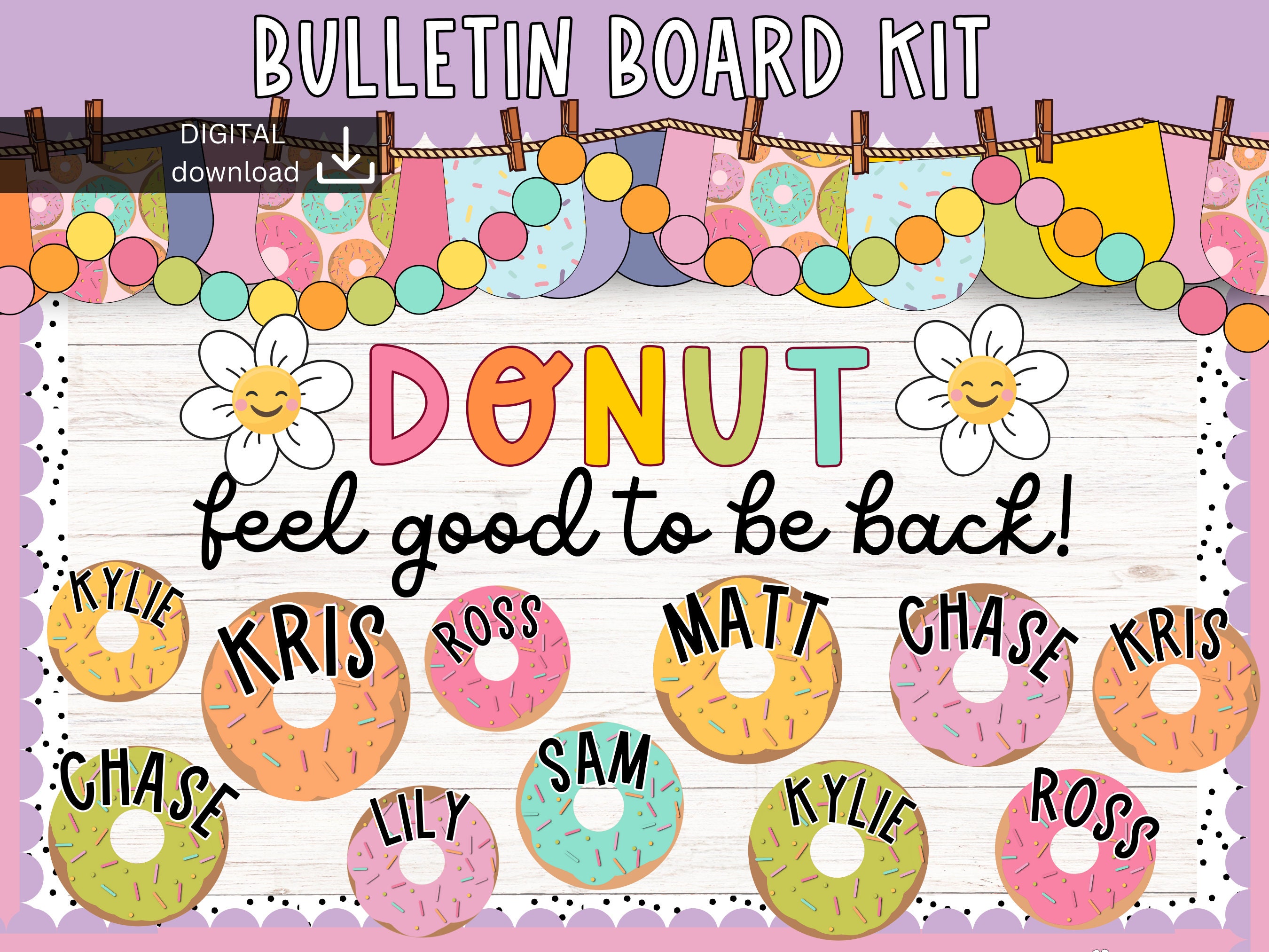 Welcome Back Bulletin Board | August Bulletin Board | New Year Bulletin ...