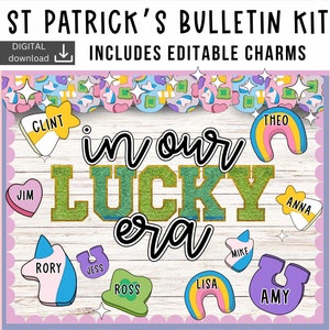 Eras Bulletin Board | Lucky Charms Bulletin Board | Bulletin Board | St ...