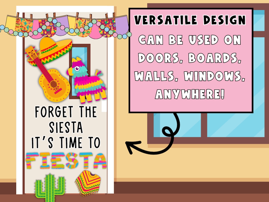 Cinco De Mayo Bulletin Board | May Bulletin Board | Fiesta Bulletin ...
