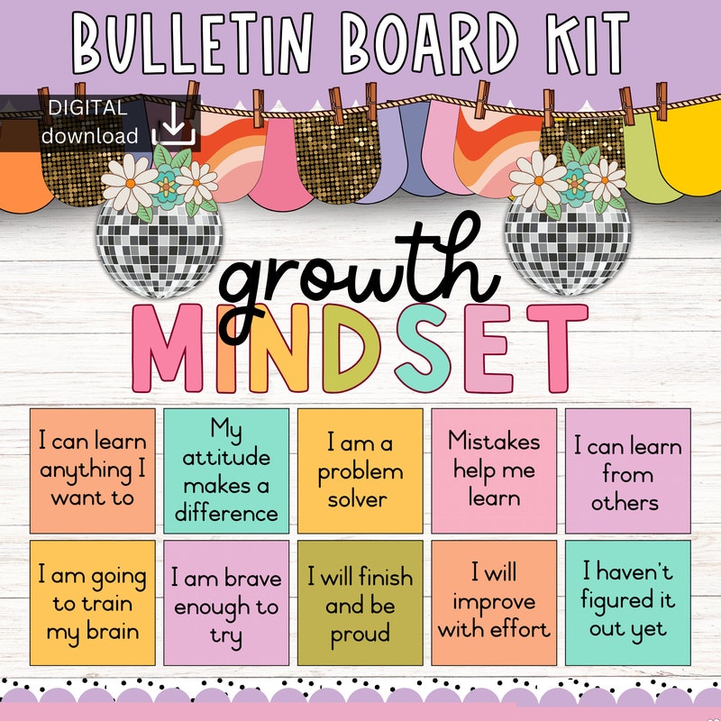 Growth Mindset Svg - Etsy