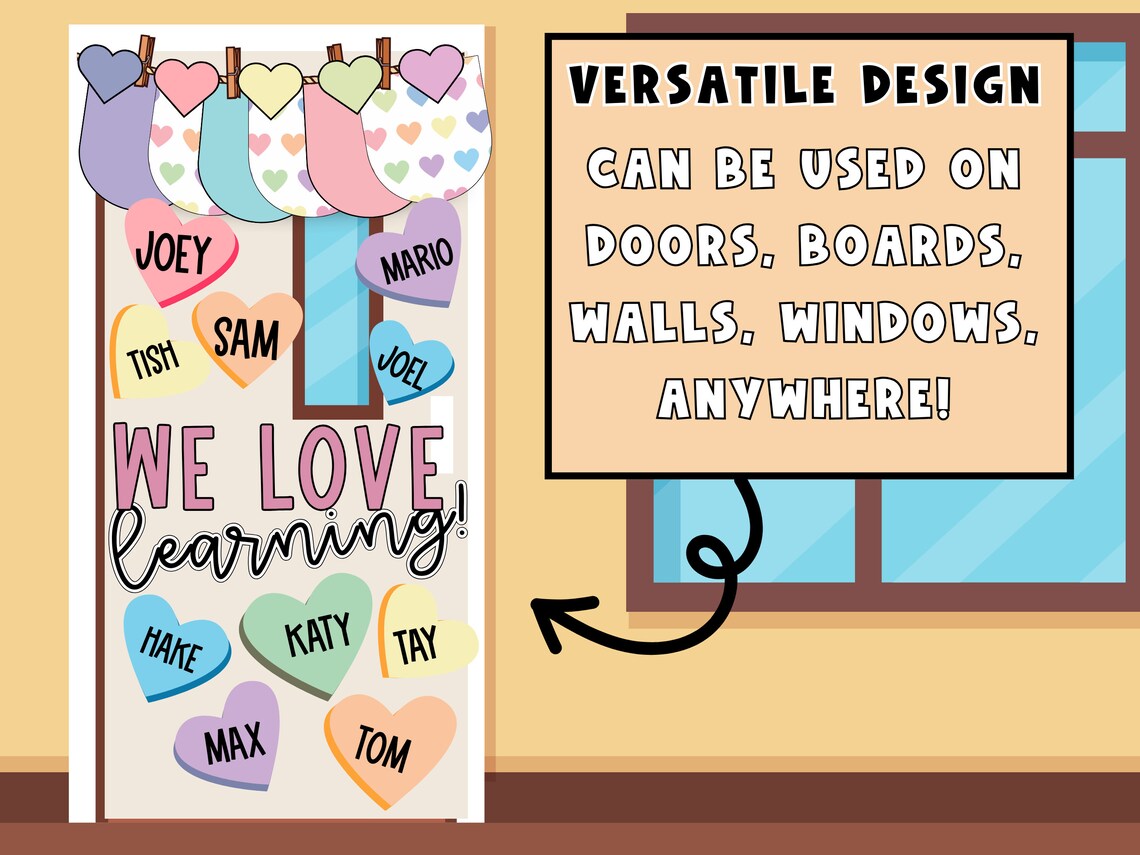 Cute Bulletin Board | Valentine Bulletin Board | Positive Bulletin ...