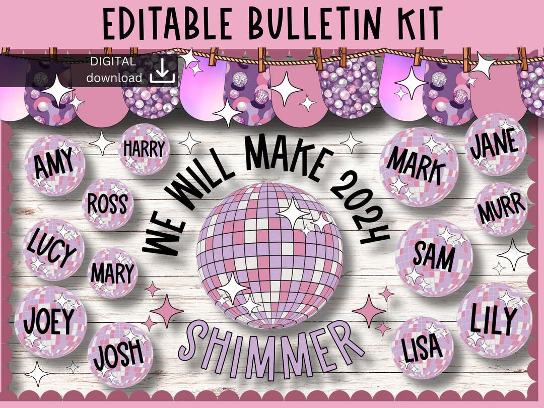 New Year Bulletin Board January Bulletin Board Swift Bulletin Board ...