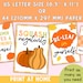 Fall Classroom Posters: Woodland Animals, Motivational Quotes (digital ...