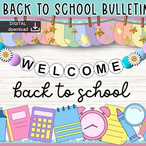 Friendship Bracelet Bulletin | Back to School Decor | Bulletin Kit ...
