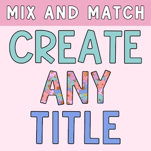 Bulletin Board Lettering | Flower Alphabet | Spring Classroom Decor ...