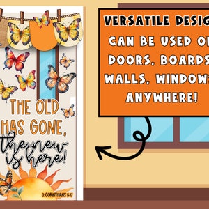 New Year Bulletin Board | Jesus Bulletin Board | January Bulletin Board ...