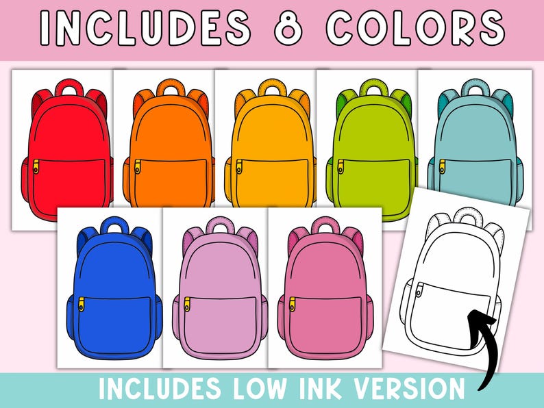 Back to School Bulletin Board Kit: Backpack Theme Classroom Decor ...