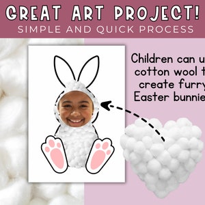 Easter Bulletin Board | Children’s Faces Bulletin Board | Bunny ...