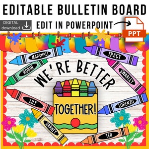 Welcome Back Bulletin Board | Back to School Bulletin | August Bulletin ...