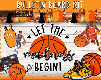 Basketball Bulletin Board or Door Decoration - Etsy