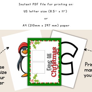 Christmas Countdown Display | Christmas Calendar | Christmas Bulletin ...
