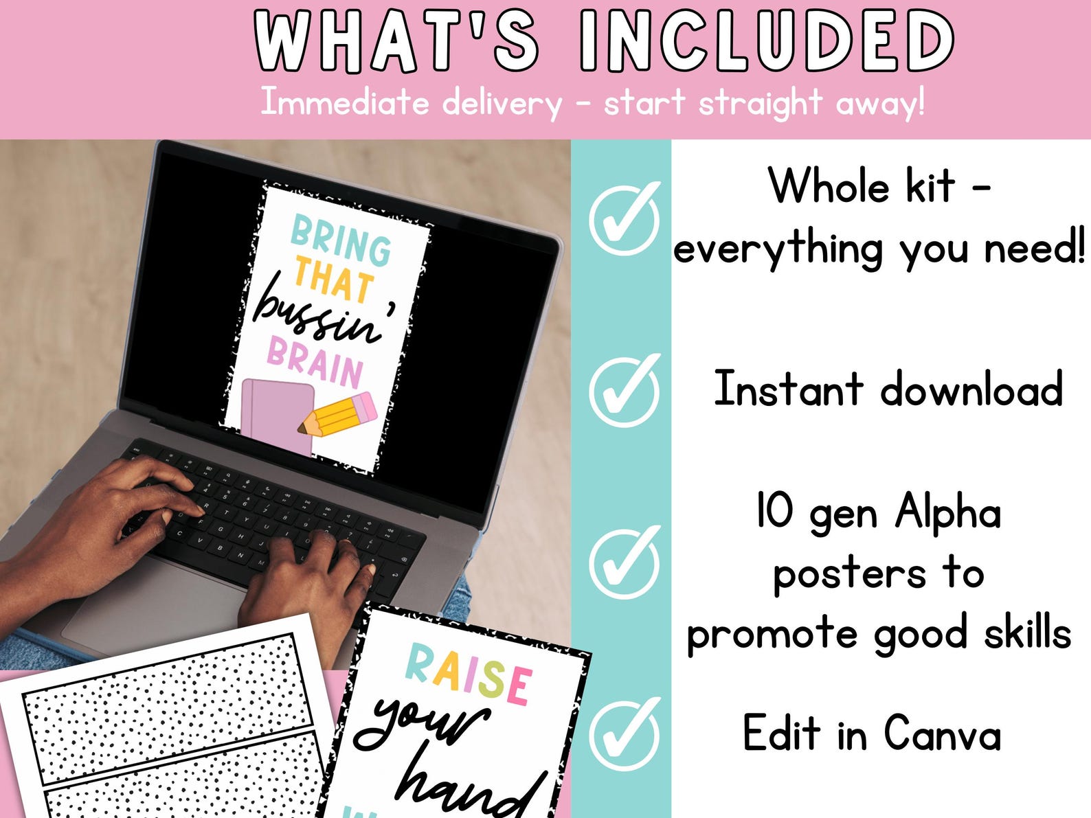Gen Alpha Slang Posters for School | Middle School Behaviour Bulletin ...