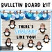 Penguin Bulletin Board Kit Classroom Decor for Winter Digital Download ...