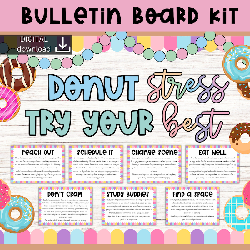 Staar Bulletin Board Ideas - Etsy