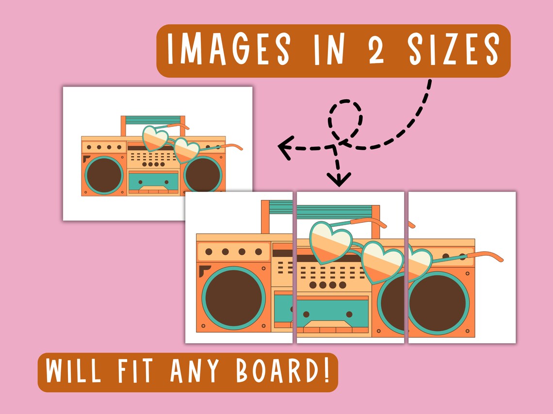 Welcome Back Bulletin Board | Music Retro Bulletin Board | New Year ...