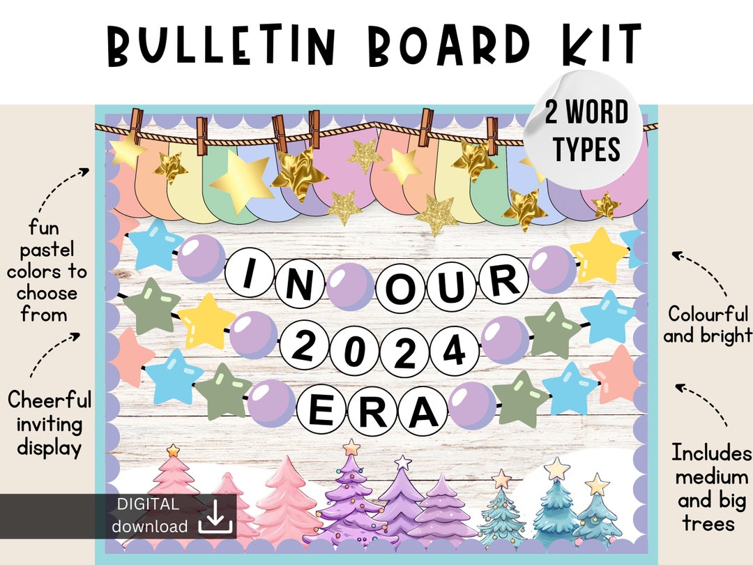 Friendship Bracelet Bulletin Board New Year Bulletin Board Decor in Our ...