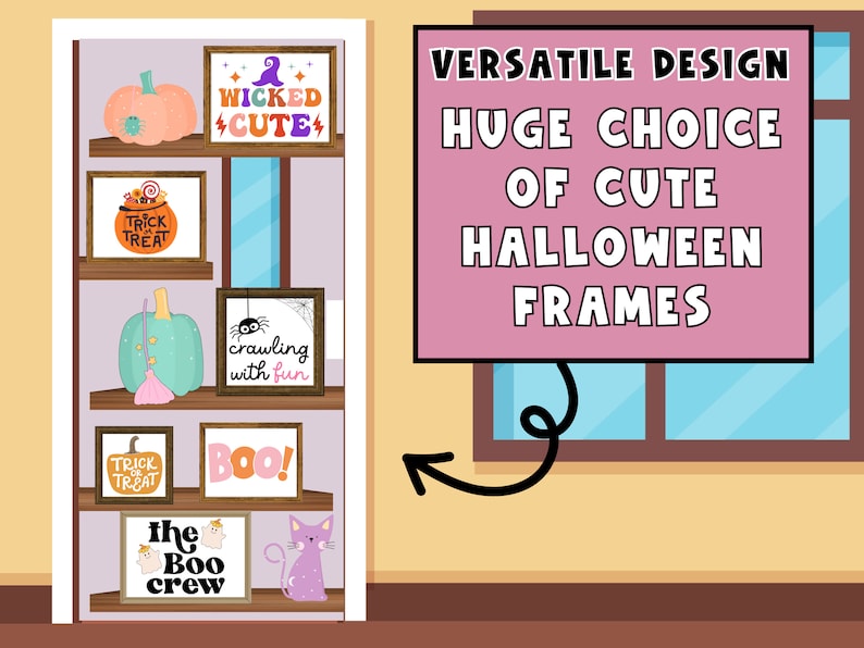 Halloween Shelves Bulletin Board | Spooky Classroom Decor | Halloween ...