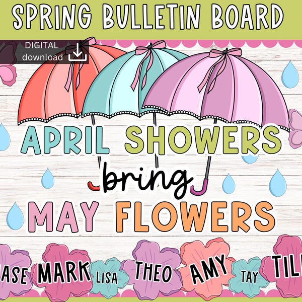 April Cutouts - Etsy
