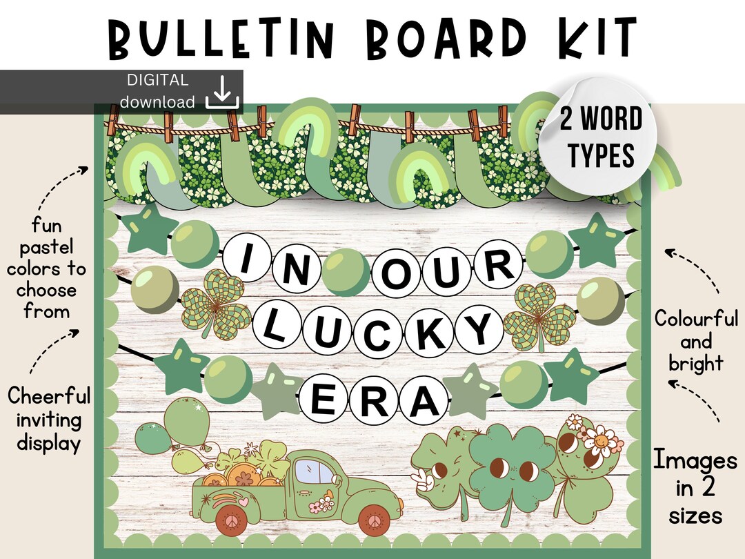 Lucky Era Bulletin Board | St Patrick’s Day Bulletin Board | in My Era ...