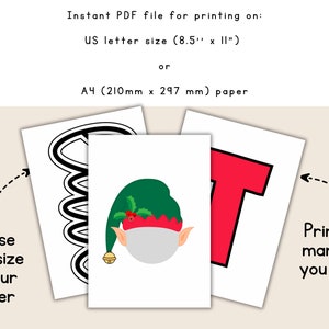 Elf Bulletin Board | Christmas Classroom Decor Printable | Little ...