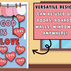 Valentine Bulletin Board | Christian Bulletin Board | February Bulletin ...