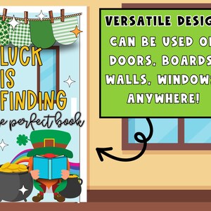 Reading Bulletin Board | St Patricks Day Bulletin Board Kit | Library ...