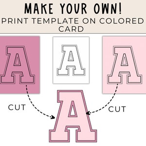 Alphabet Bulletin Board Kit | Printable Bulletin Lettering | Rainbow ...