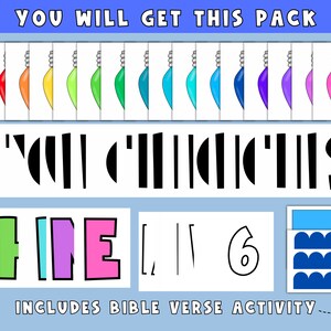 Christian Classroom Decor Printable | Bible Verse Bulletin Board Decor ...