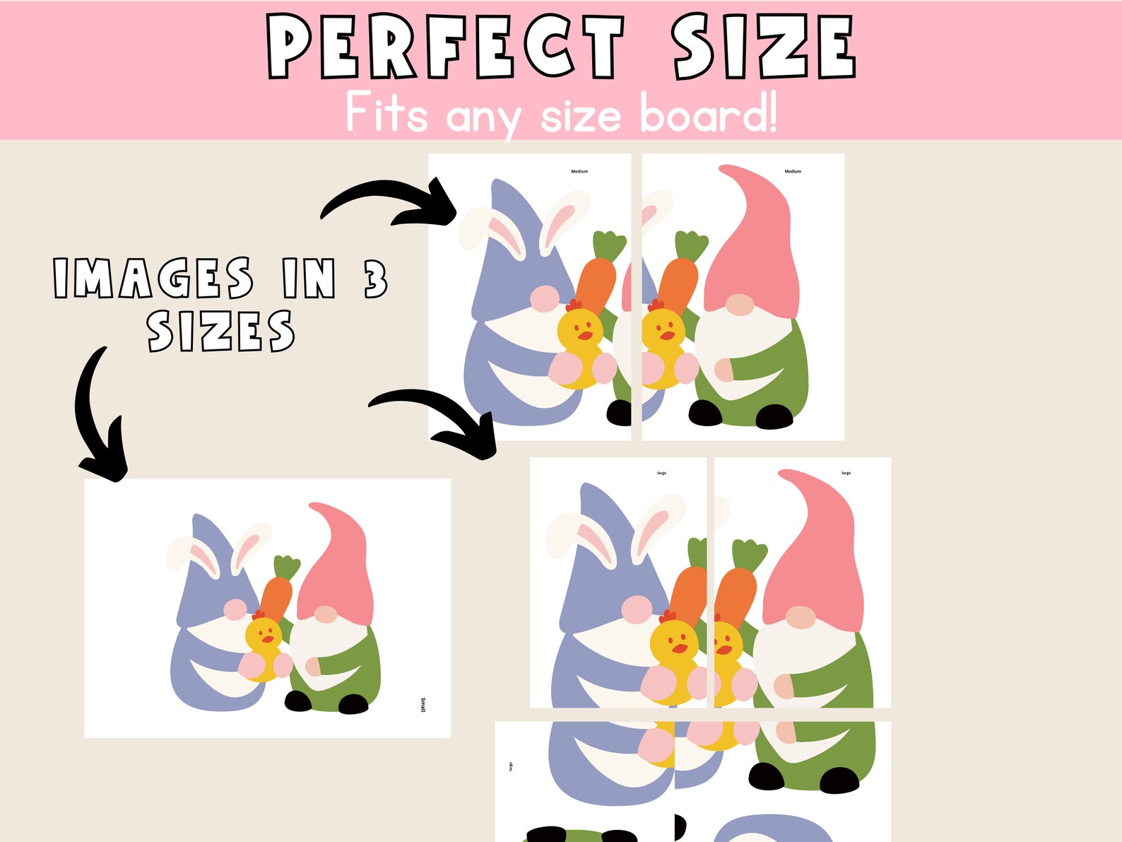 Easter Bulletin Board | April Bulletin Board | Gnomes Bulletin Board ...