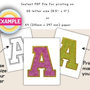 Alphabet Bulletin Board Kit | Printable Bulletin Lettering | Muted Chic ...