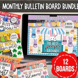New Year Bulletin Board Bundle | Bulletin Board Bundle | 2024 Bulletin ...