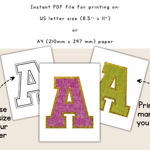 Alphabet Bulletin Board Kit | Printable Bulletin Lettering | Rainbow ...
