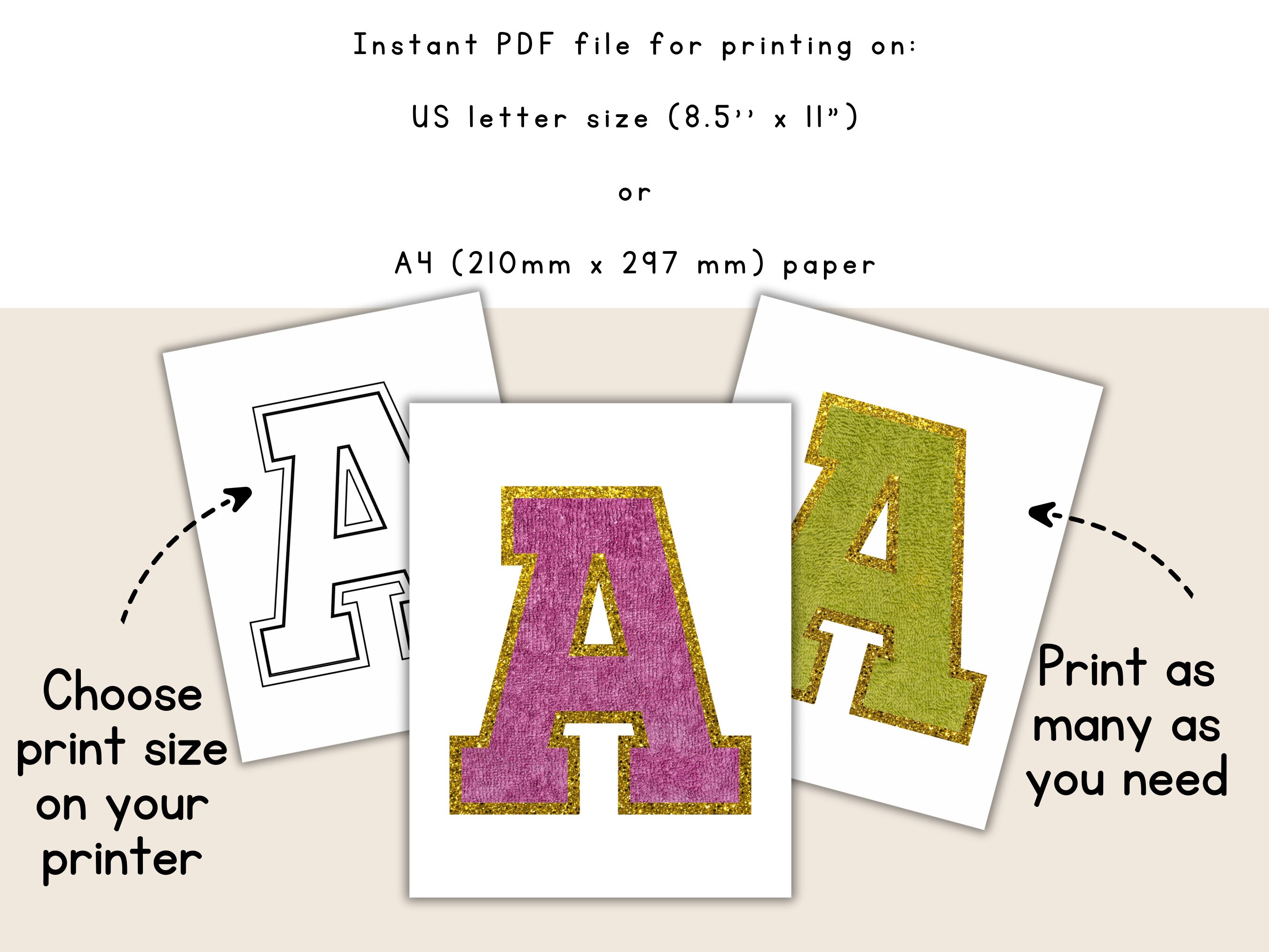 Alphabet Bulletin Board Kit | Printable Bulletin Lettering | Rainbow ...