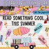 Book Shelf Bulletin Board | Reading Bulletin | Library Door Decor ...