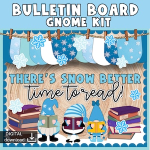 Reading Bulletin Board | Reading Corner Display | Gnome Bulletin Board ...