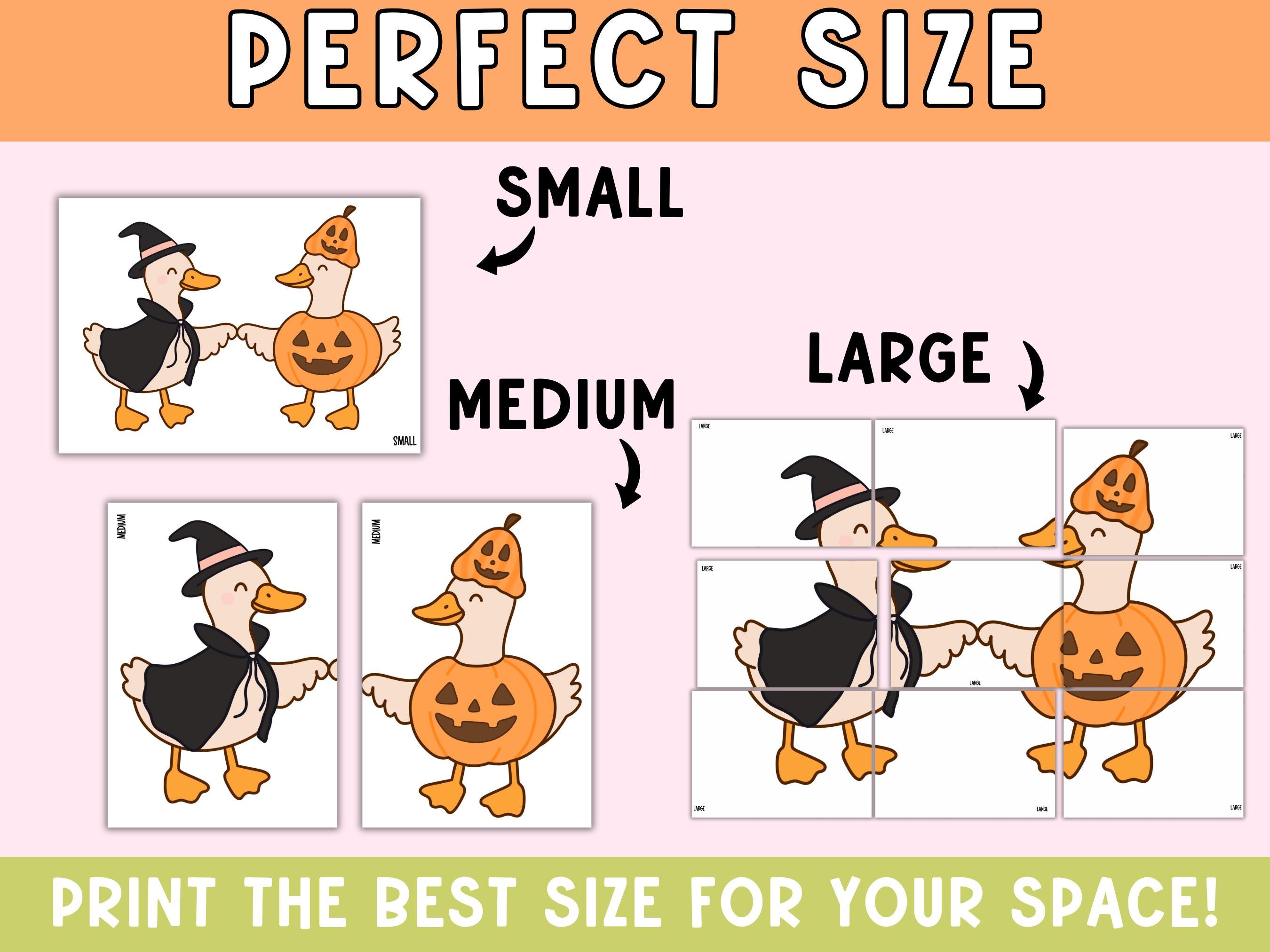 Halloween Goose Bulletin Board Kit: Spooky Classroom Decor (PDF ...