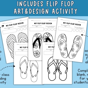 Summer Countdown Bulletin Board | Flip Flop Bulletin Board | Seaside ...