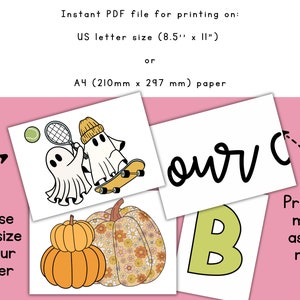 Halloween Bulletin Board Kit | Boo Crew Bulletin Board | Spooky Digital ...